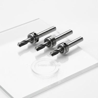 China Carbide Bearing Router Bits with Bottom Bearing Placement for High Speed and Straight Smooth Edge on Acrylic Plates for sale