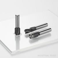 China Industrial Grade Carbide Bearing Router Bits with Bottom Bearing Placement for Acrylic Plate Routing for sale