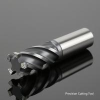 China 45 Degrees Helix Angle Diamond Milling Cutter with 2-6 Flute Number and Straight Shank Type for Precision Cutting for sale