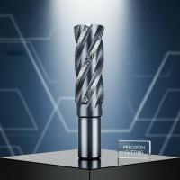 China Diamond Milling Cutter with 45 Degrees Helix Angle and 2-6 Flute Number for Precision Cutting in Hard Materials for sale