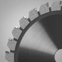 China Durable Diamond Circular Saw Blades with 4.0mm Teeth Width and 75Cr1 Steel Body for Custom Finishing for sale