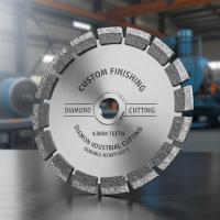 China Custom Finishing Diamond Circular Saw Blades with 4.0mm Teeth Width for Durable Heavy Industrial Cutting for sale