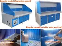 China Customizable Downdraft Grinding Table with Explosion-Proof Option for sale