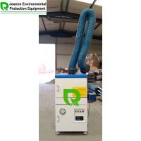 China 99% Harmful Welding Fume Extractor Mobile 400V With Universal Hover Articulated Arm for sale