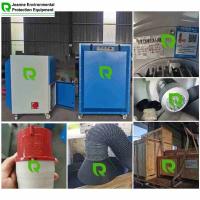 China Semi Automatic Portable Industrial Fume Extractor Unit With Multiple Welding Exhaust Hoods for sale