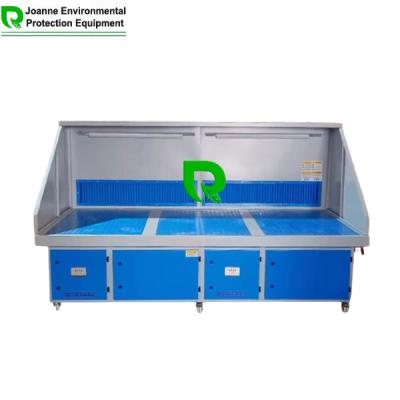 China Industrial Downdraft Bench for Metal Polishing Dust Collection for sale