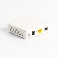 China Hioso 1GE RJ45 1 PON Plastic DC12V EPON ONU Mini Onu TCP IP Compatible With Other Brand OLT for sale