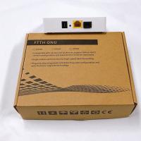 China Hioso 1GE RJ45 1 PON Plastic DC12V EPON ONU Mini Onu TCP IP Compatible With Other Brand OLT for sale