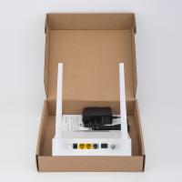 China 1GE 1FE XPON ONU WIFI CATV POTs Plastic Casing ONU FTTH FTTO Solution for sale