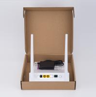 China Dual Band XPON ONU 1GE 1FE WIFI Plastic Casing ONU For FTTx Solutions for sale