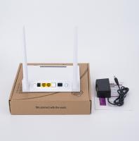 China Dual Band XPON ONU 1GE 1FE WIFI Plastic Casing ONU For FTTx Solutions for sale