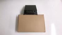 China MINI 4 HiOSO EPON OLT Black Metal DC12V 5A 1000M Uplink OLT For FTTH Solutions for sale