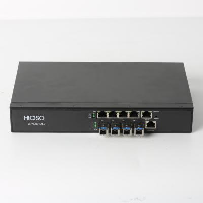 China 4 Ports 1000M RJ45 Epon Olt Fiber Optic Equipment HiOSO HA7004T for sale