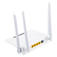 China HiOSO Dual Band ONU 4GE WIFI Plastic Casing XPON ONU For FTTH FTTO Solution for sale