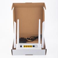 China HiOSO Dual Band ONU 4GE WIFI Plastic Casing XPON ONU For FTTH FTTO Solution for sale