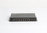 China HiOSO CAT5 Cable 100M Smart POE Switch , 8 Port Network Switch 5W for sale