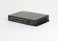 China 8 1000M RJ45 Ports 1 1000M SFP Uplink Port Gigabit Ethernet Switch , SFP Port Switch for sale