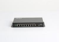 China 8 1000M RJ45 Ports 1 1000M SFP Uplink Port Gigabit Ethernet Switch , SFP Port Switch for sale
