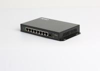 China CCC Certification 8 10/100M RJ45 ports Switch Hub Gigabit DC12V/1A for sale