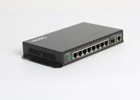 China 8 10/100M RJ45 Ports DC12V Gigabit Ethernet Switch For Security System for sale