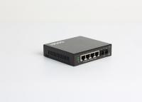 China 4 10/100M TP 1 100M FX Port Optical Ethernet Switch CCC Approval for sale