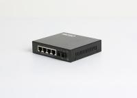 China 4 10/100M TP 1 100M FX Port Optical Ethernet Switch CCC Approval for sale