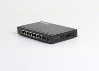 China Poe Switch 8 1000M PoE Ports + 2 1000M SFP Ports 10 Ports Gigabit Switch for sale