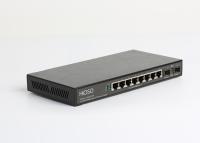 China 16K MAC Learning 8 1000M TP 2 1000M SFP Ports SFP Fiber Switch 10 Ports for sale