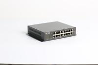 China 18 Ports PoE Switch 16 10/100M PoE Ports + 2 100M/1000M SFP Ports for sale