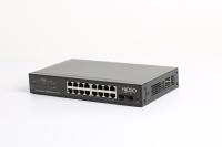 China 16 GE TP Ports 2 1000M SFP Ports Ethernet Access Switch High Speed for sale