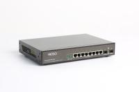 China 8 10/100M PoE Ports 2 1000M SFP Ports Poe Ethernet Switch 10 Ports for sale