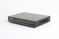 China 8 10/100M PoE Ports 2 1000M SFP Ports Poe Ethernet Switch 10 Ports for sale