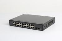 China 24 1000M Rj45 Ports 2 1000M SFP Ports Gigabit Ethernet Switch 26 Ports for sale