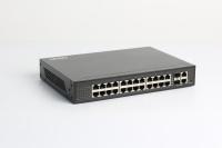 China 24 10/100M RJ45 Ports 2 1000M Combo Ports Rj45 Ethernet Switch 26 Ports for sale