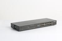 China HiOSO 16 10/100M RJ45 Ports 2 GE Combo Uplink Ports Ethernet Access Switch 18 Ports for sale