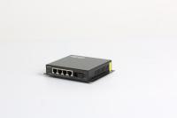 China 4 10/100M PoE Ports 1 100M FX Port 5 Port Poe Powered Switch Industrial for sale