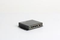 China 4 1000M Poe Ports 1 1000M RJ45 Uplink Port DC48V 5 Port 10 Gigabit Switch for sale