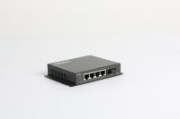 China 4 RJ45 Ports 1 100M FX Uplink Port Ethernet Access Switch 5 Port for sale