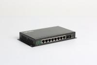 China 8 100M Rj45 Ports 1 100M Uplink Port 9 Port Ethernet Switch for sale
