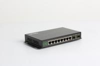 China CCC Approval IEEE802.3af/At PoE Powered Switch PoE 10 Port for sale