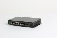 China CCC Approval IEEE802.3af/At PoE Powered Switch PoE 10 Port for sale