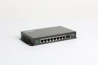 China 8 10/100M PoE Ports 1 1000M SFP Uplink Port 9 Port Gigabit Switch for sale