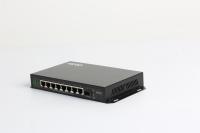 China 8 10/100M PoE Ports 1 1000M SFP Uplink Port 9 Port Gigabit Switch for sale
