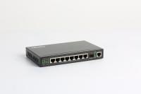 China Gigabit AC110V IEEE802.3AF/AT 10 Port POE Switch Industrial for sale