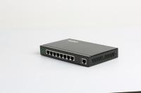China Anti High Voltage Heat Dissipation 8K MAC 1mbit Storage POE Switch 4.5W for sale