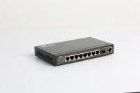 China CCC Certification 8 Ports 48V POE Switch Smart Support IP Camera for sale