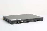 China 8 Gigabit Ethernet Ports 4 10G Uplink Ports L3 FTTH OLT EPON HiOSO for sale