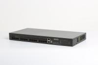 China 16Mbit 6 10G SFP+ FX Ports Fiber Cable Switch Support SFP Hot Plug for sale