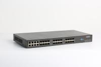 China Super Thin 16 1000M SFP 8 Combo Uplink Optical Bypass Switch 24 Port for sale