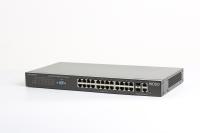 China Easy Management HiOSO 370W AC220V Gigabit POE Switch 26 Port for sale
